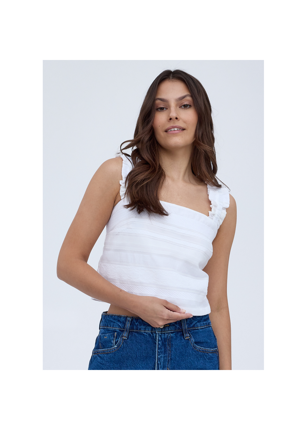 Top LOUISE white